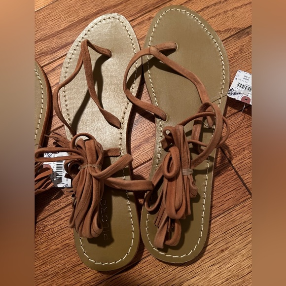 Pilcro | Shoes | Pilcro Tieup Thong Sandals | Poshmark